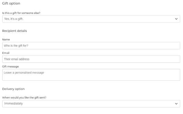 5 Steps to A Gift of Choice - Exchangeable Secret Getaway Vouchers